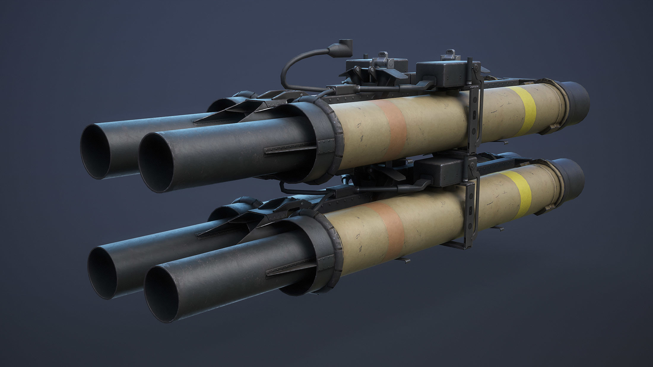 3D model Helicopter Nato Weapons Set Low-Poly VR / AR / low-poly | CGTrader