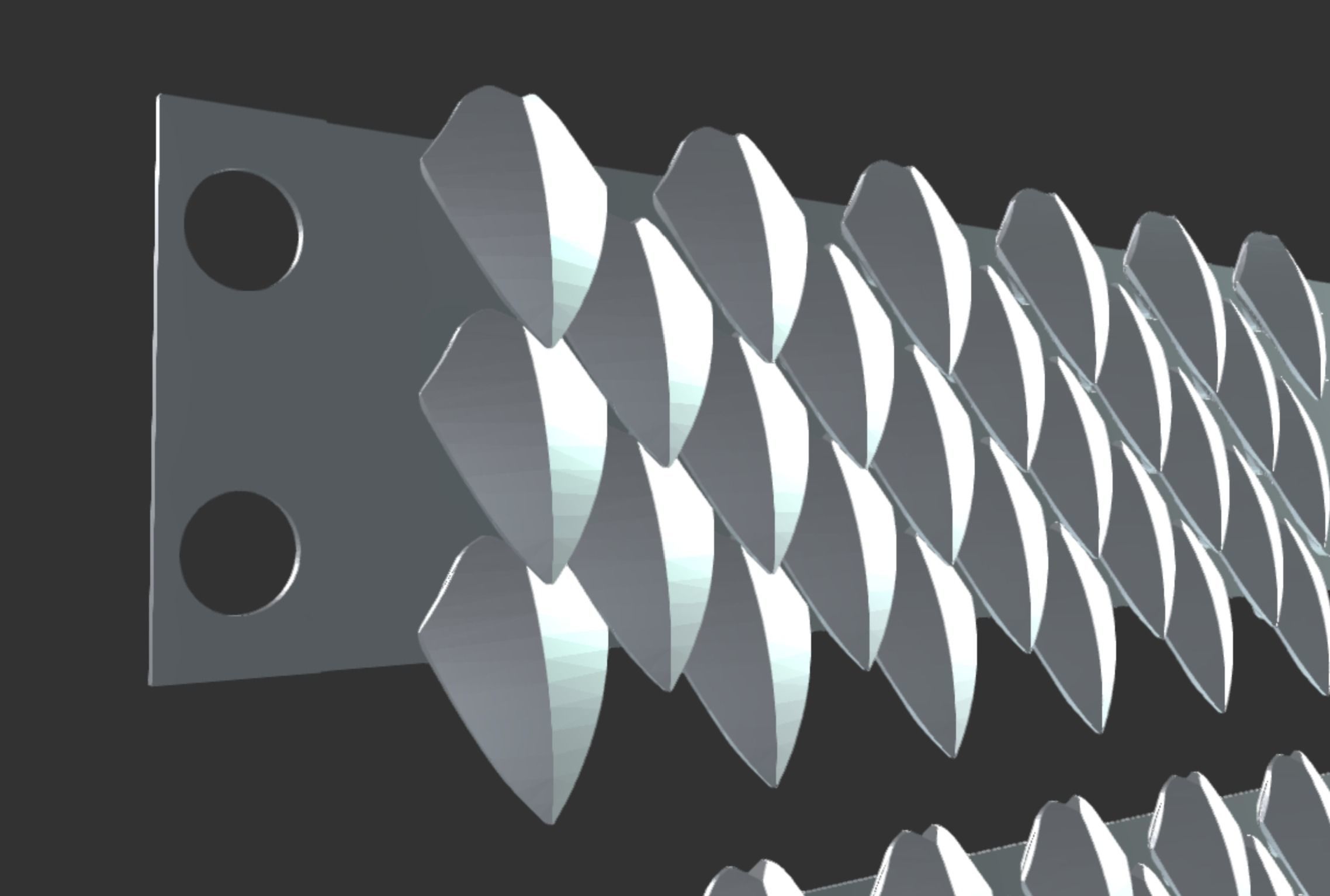 Scalemail Bracer - Wearable Printable Flexible No Supports 3D model 3D ...