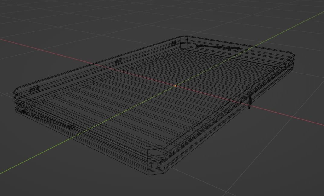 3D model Low-Poly Roof top tent for car or truck VR / AR / low-poly ...