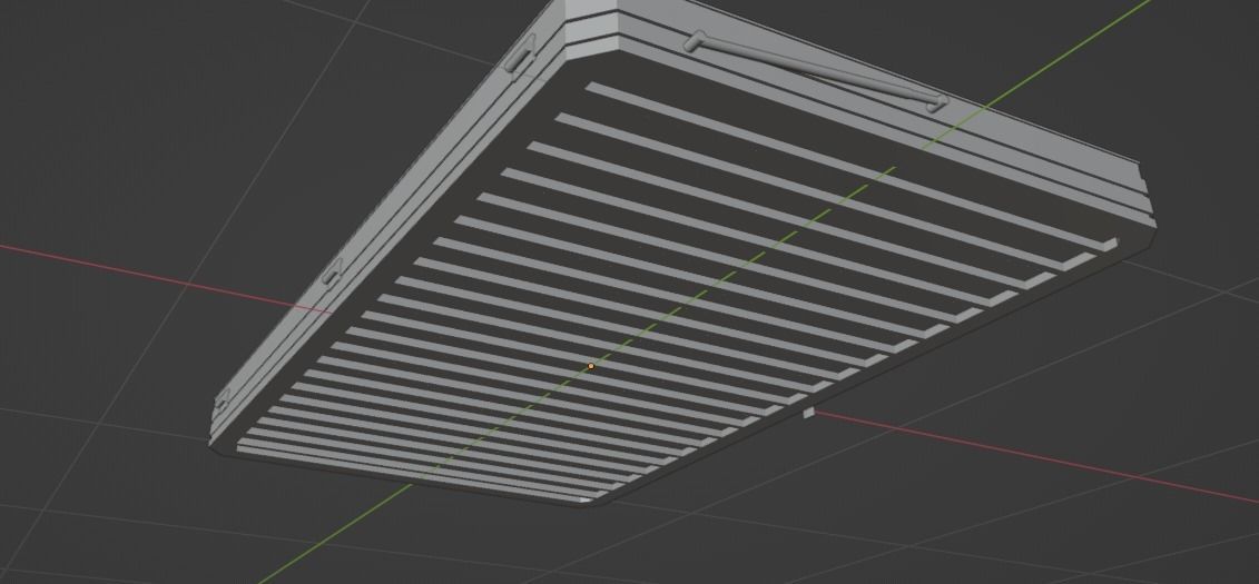 3D model Low-Poly Roof top tent for car or truck VR / AR / low-poly ...