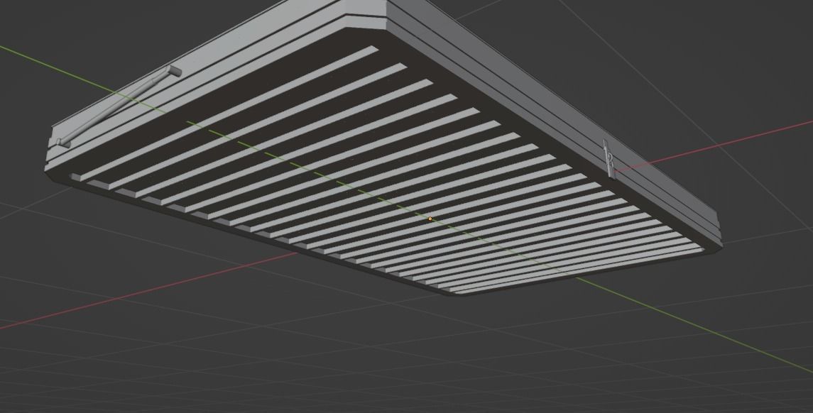 3D model Low-Poly Roof top tent for car or truck VR / AR / low-poly ...