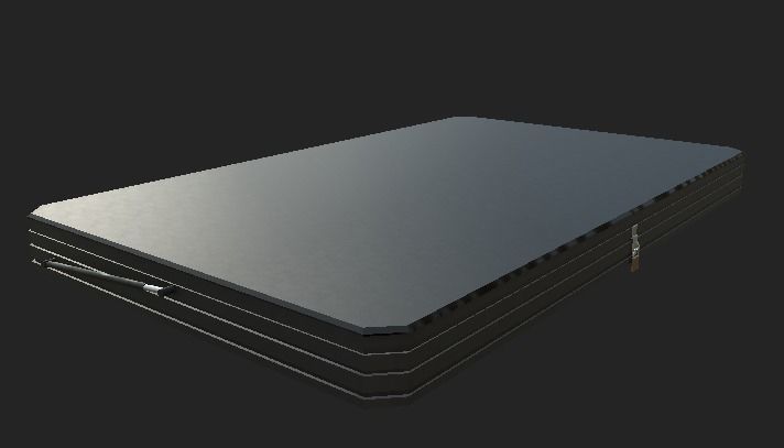 3D model Low-Poly Roof top tent for car or truck VR / AR / low-poly ...