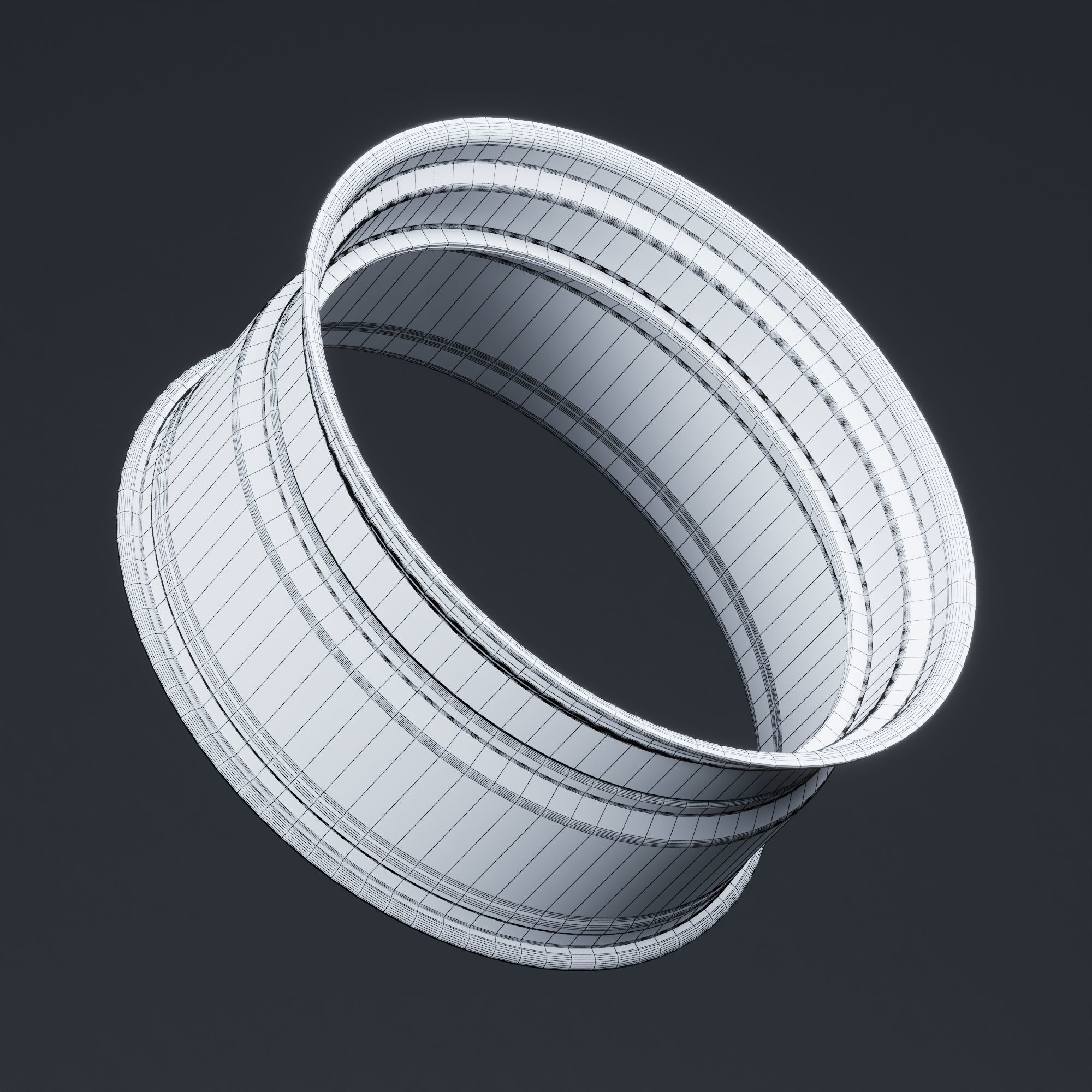 3D model 3 PIECE WHEELS ASSEMBLY PACKAGE VOL 1 VR / AR / low-poly ...