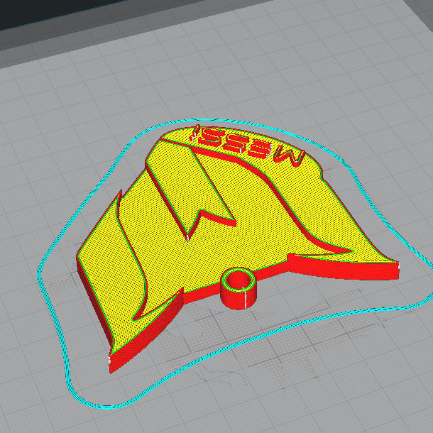 Messi Logo Keychain New Version 3D model 3D printable | CGTrader