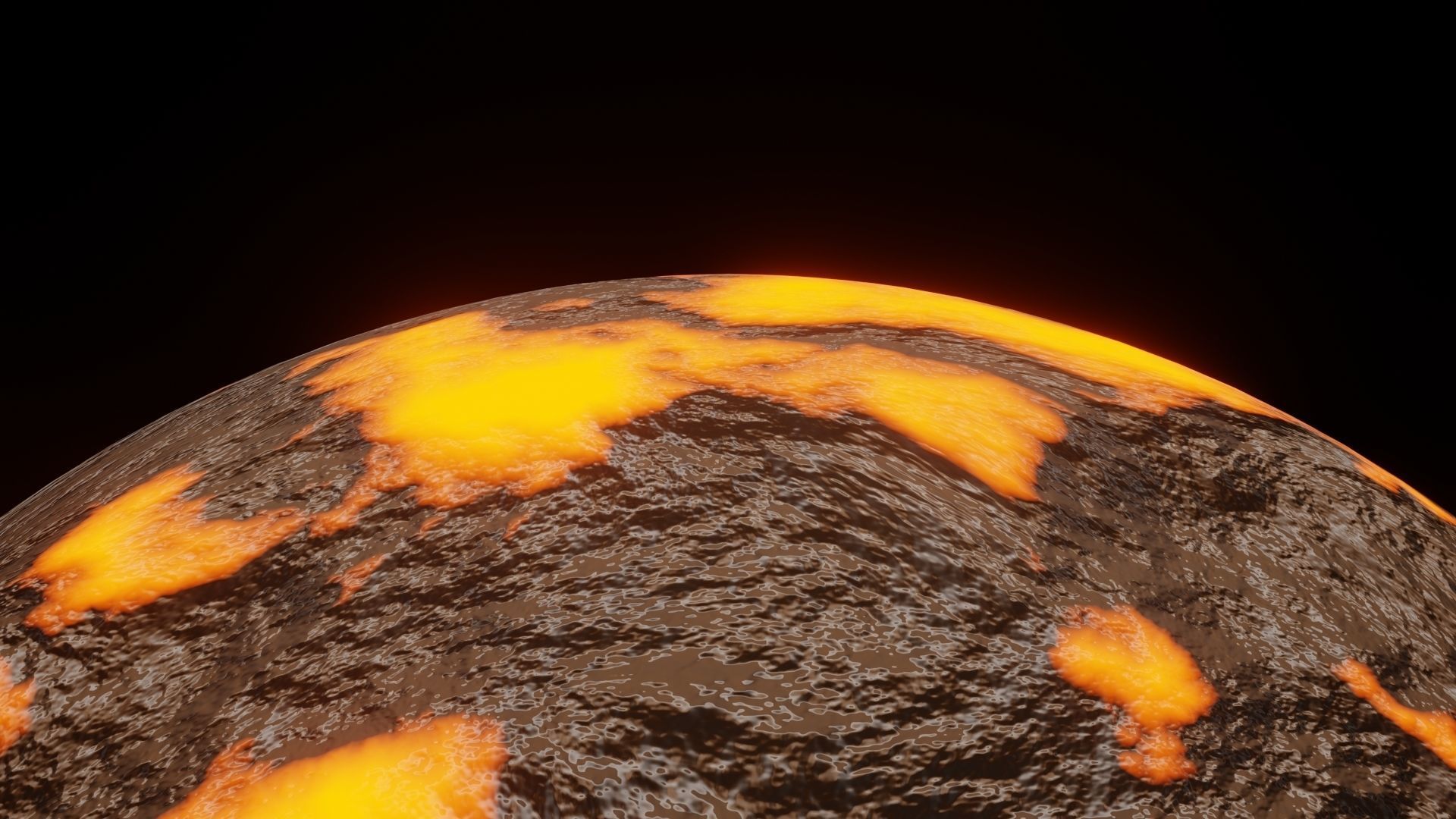 Burning Planet Earth or Hot World or Global Warming 3D model | CGTrader