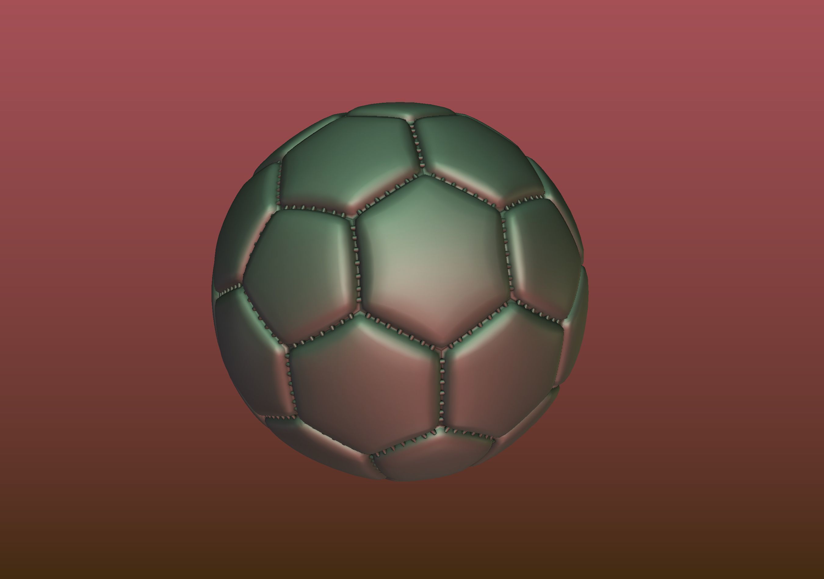 Soccer Ball 3D model 3D printable | CGTrader