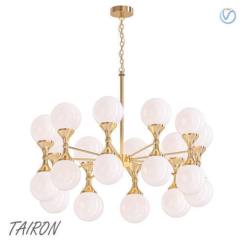 Tairon tarron chandelier 3D model | CGTrader