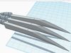 Wolverine claws 3D model 3D printable | CGTrader