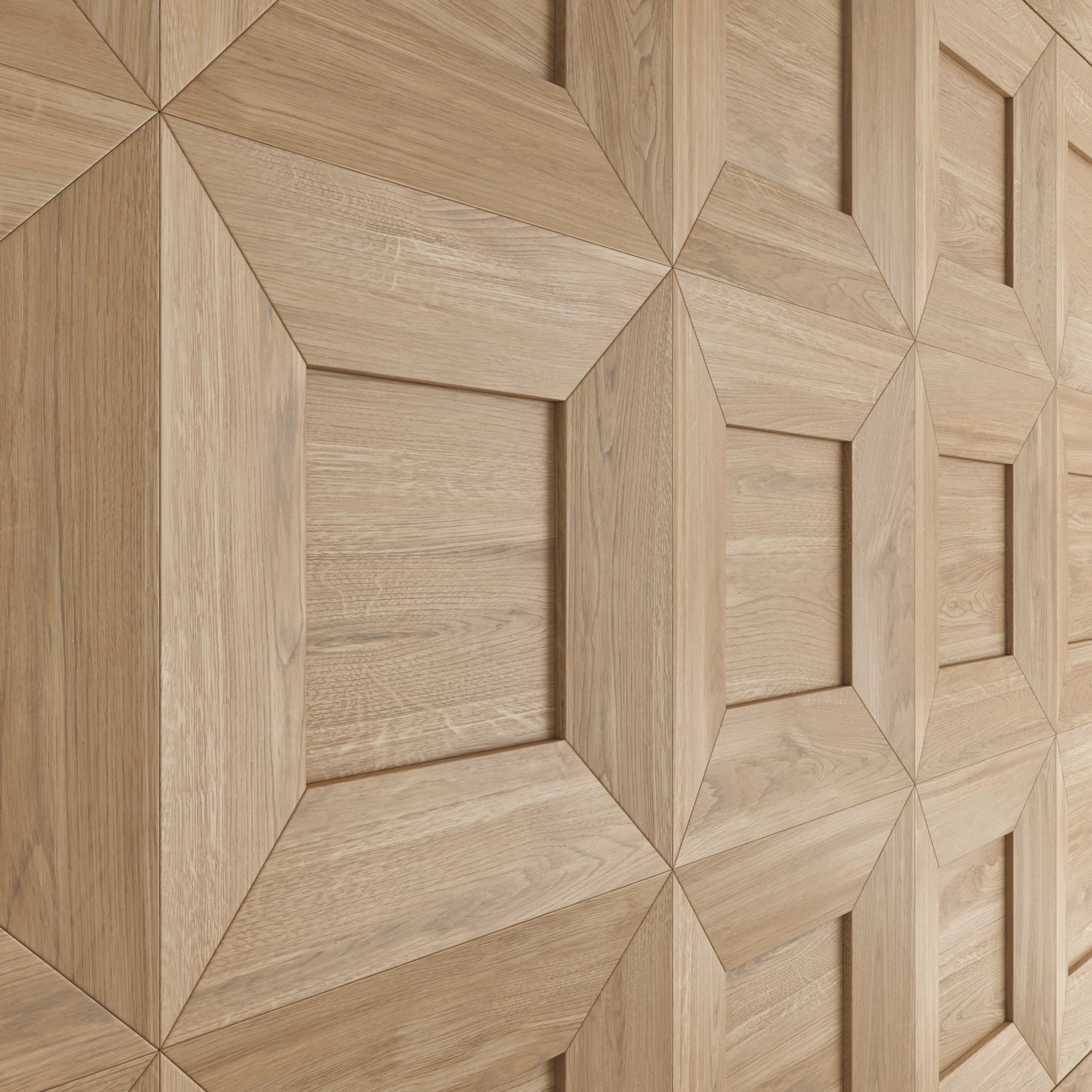 Decorative wall panel set 98 3D model | CGTrader