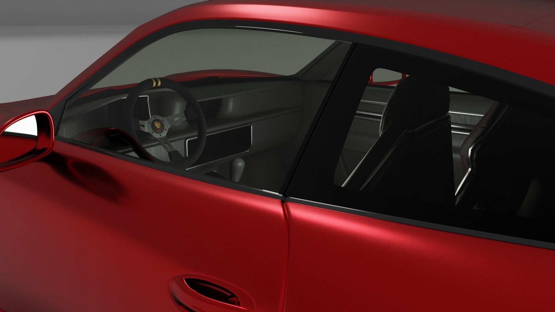 Luxury car Porshe 911 Carrera 4s based on a real car free 3D model ...