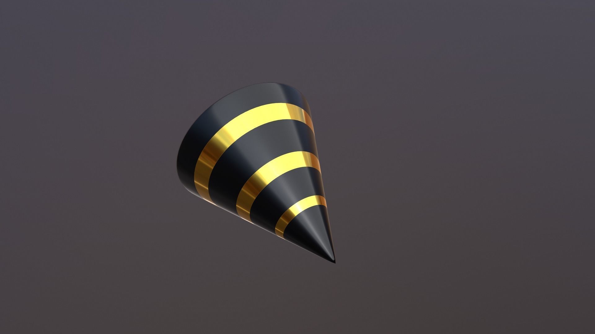 3D model Celebration Cone VR / AR / low-poly | CGTrader