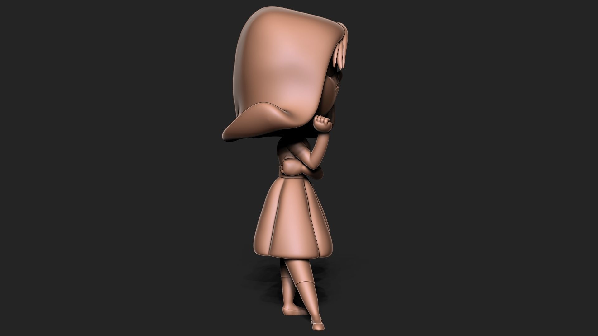 inside out - disgust 3D model 3D printable | CGTrader