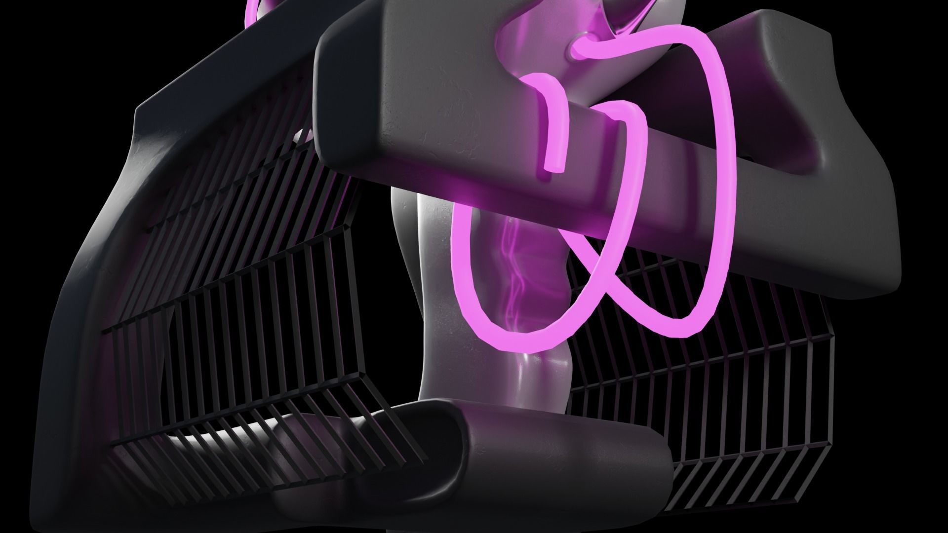 Futuristic Sword Cyberpunk 3D model | CGTrader