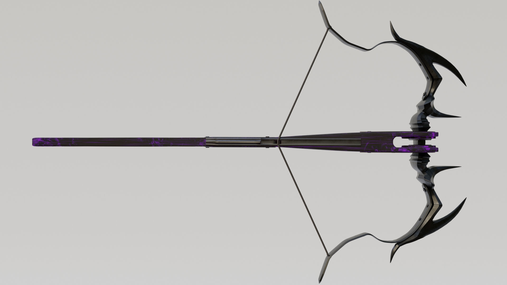 3D model Dark Crossbow VR / AR / low-poly | CGTrader