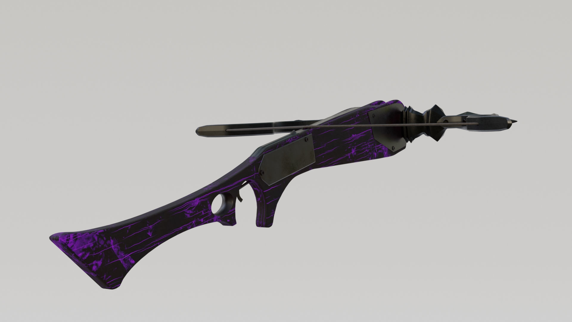 3D model Dark Crossbow VR / AR / low-poly | CGTrader