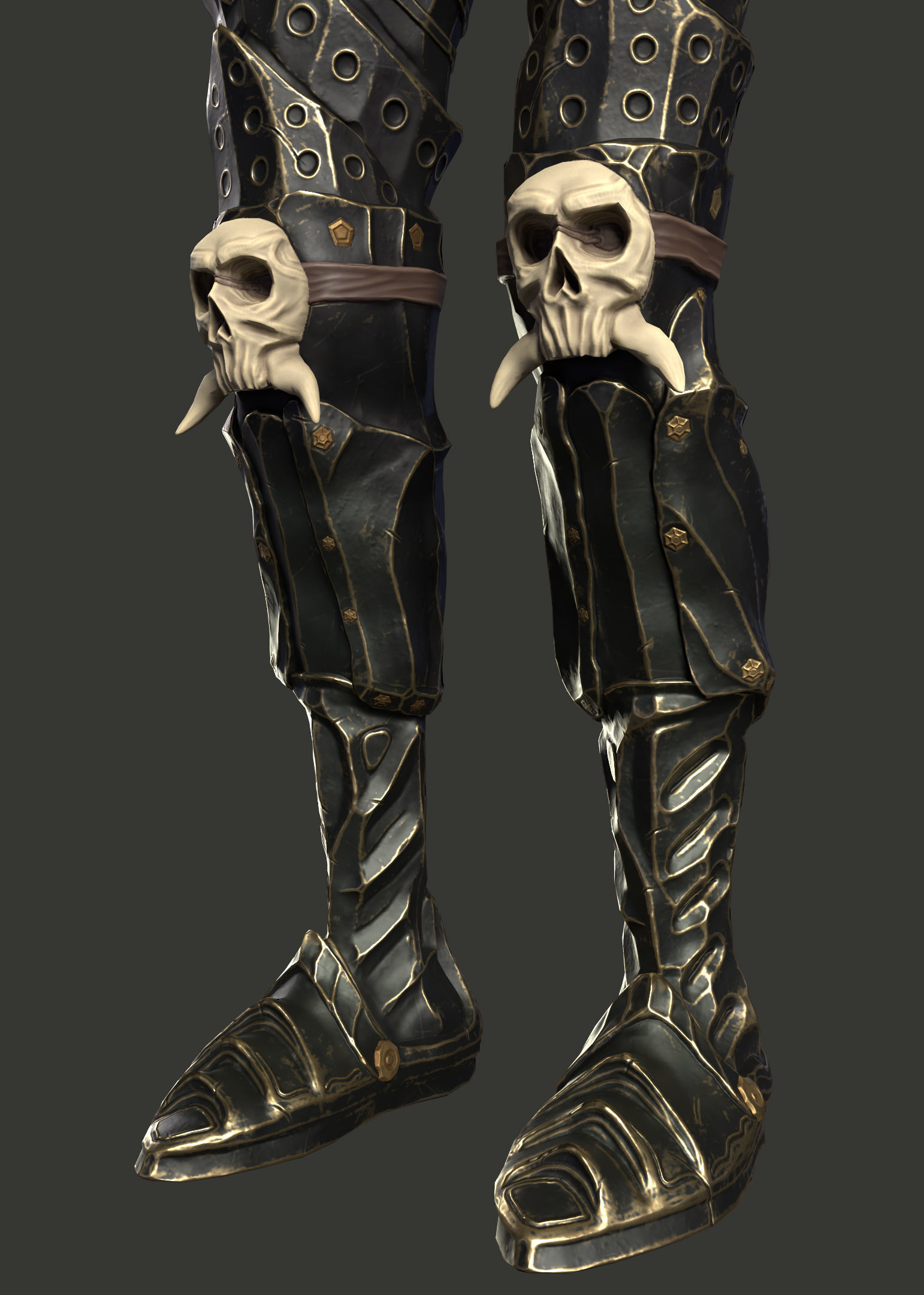 3D model Undead Priest VR / AR / low-poly | CGTrader