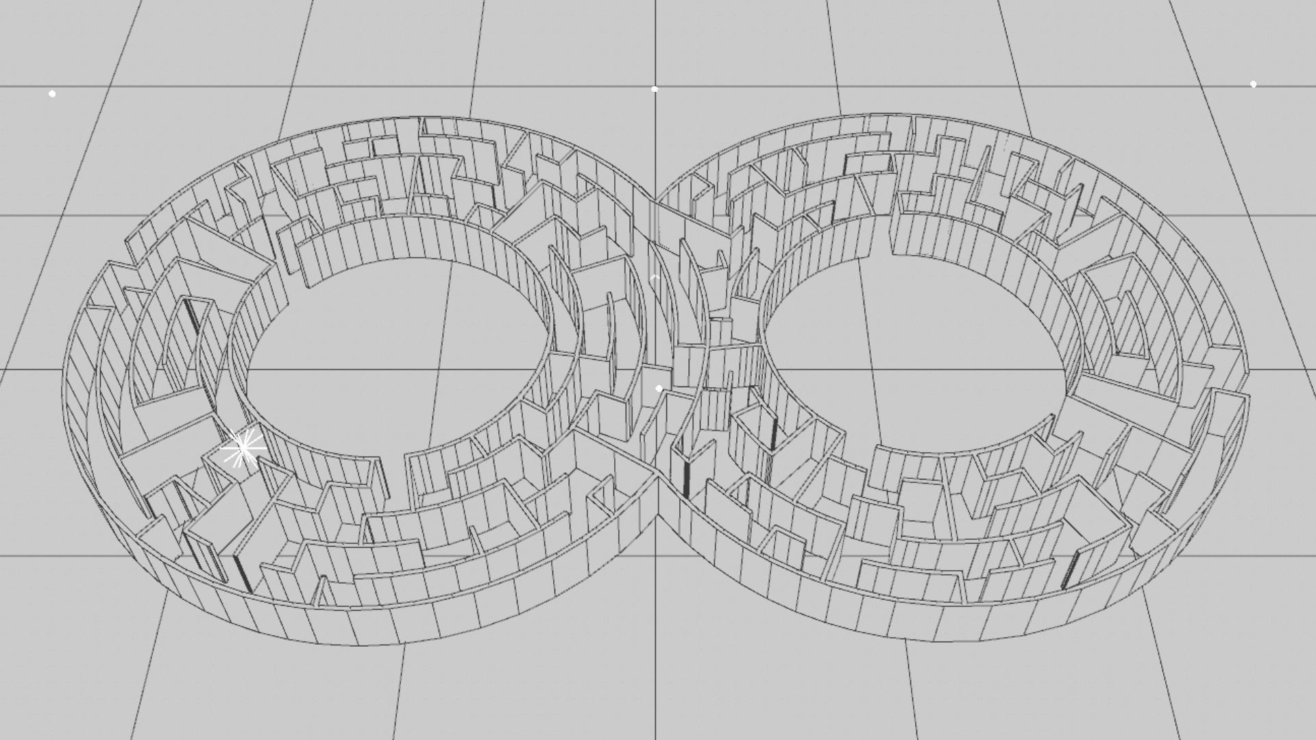 Infinity maze 3D model | CGTrader