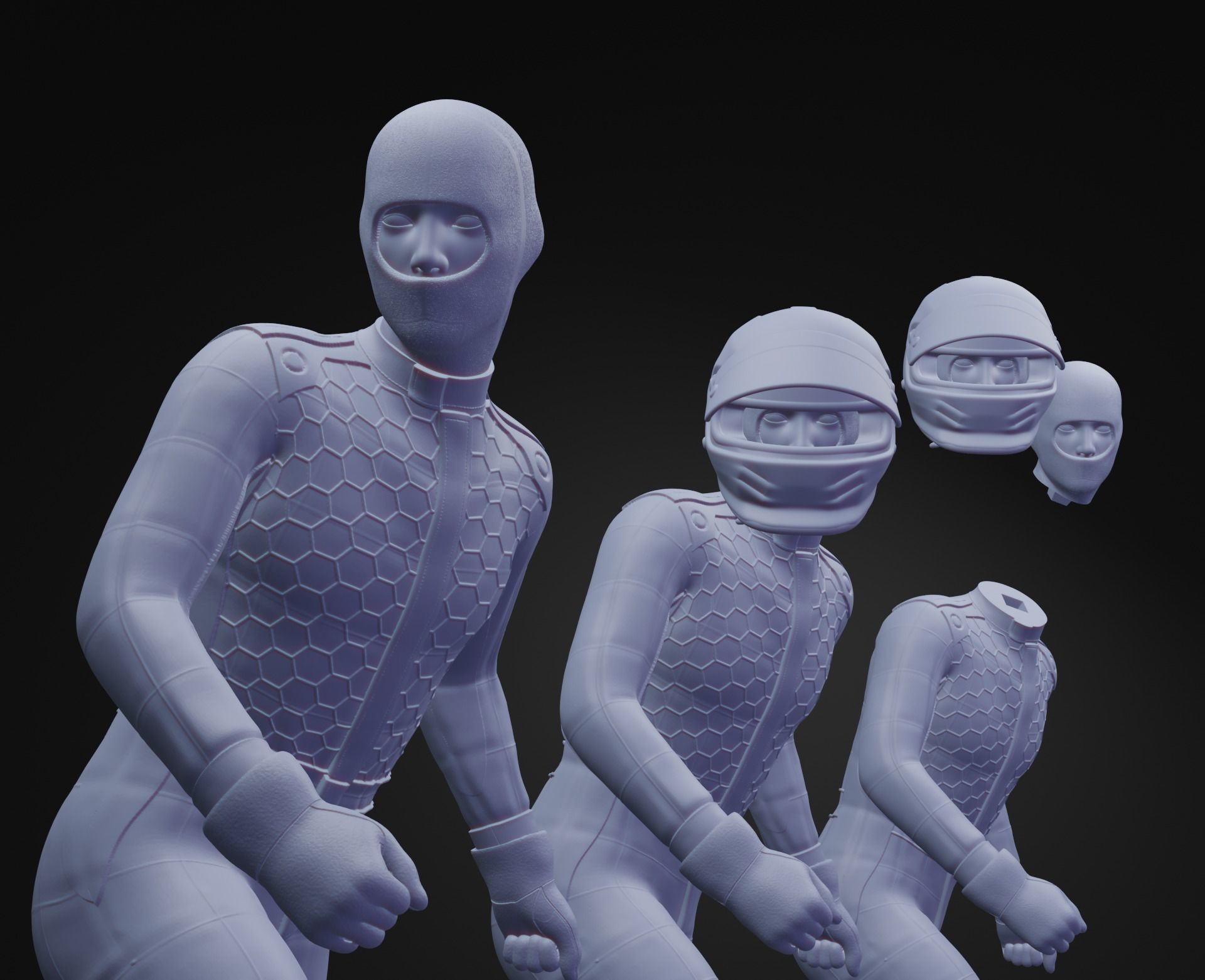 F1 DRIVERS - FORMULA ONE DRIVERS 3D model 3D printable | CGTrader