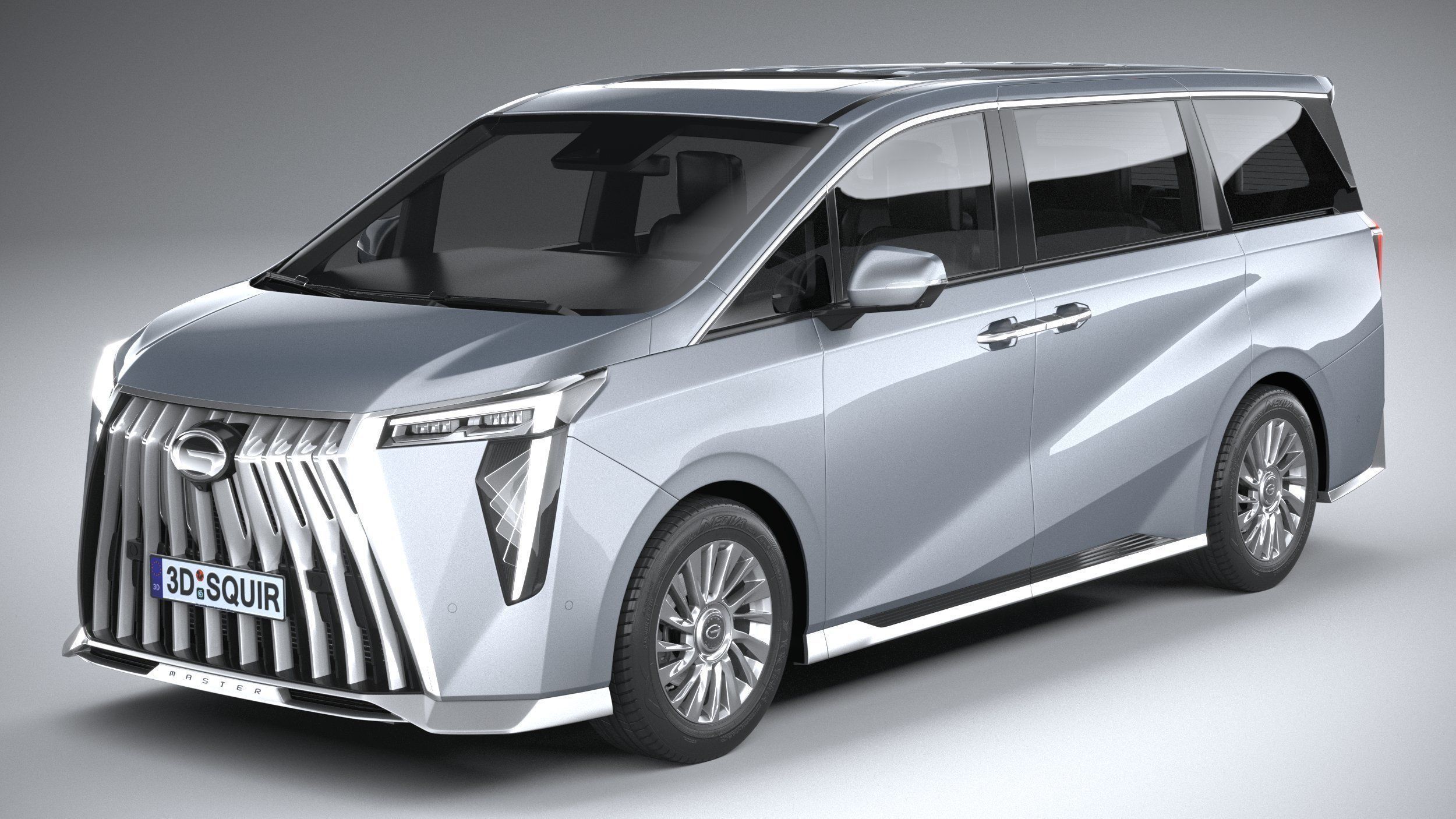 GAC Trumpchi M8 2023 3D model | CGTrader