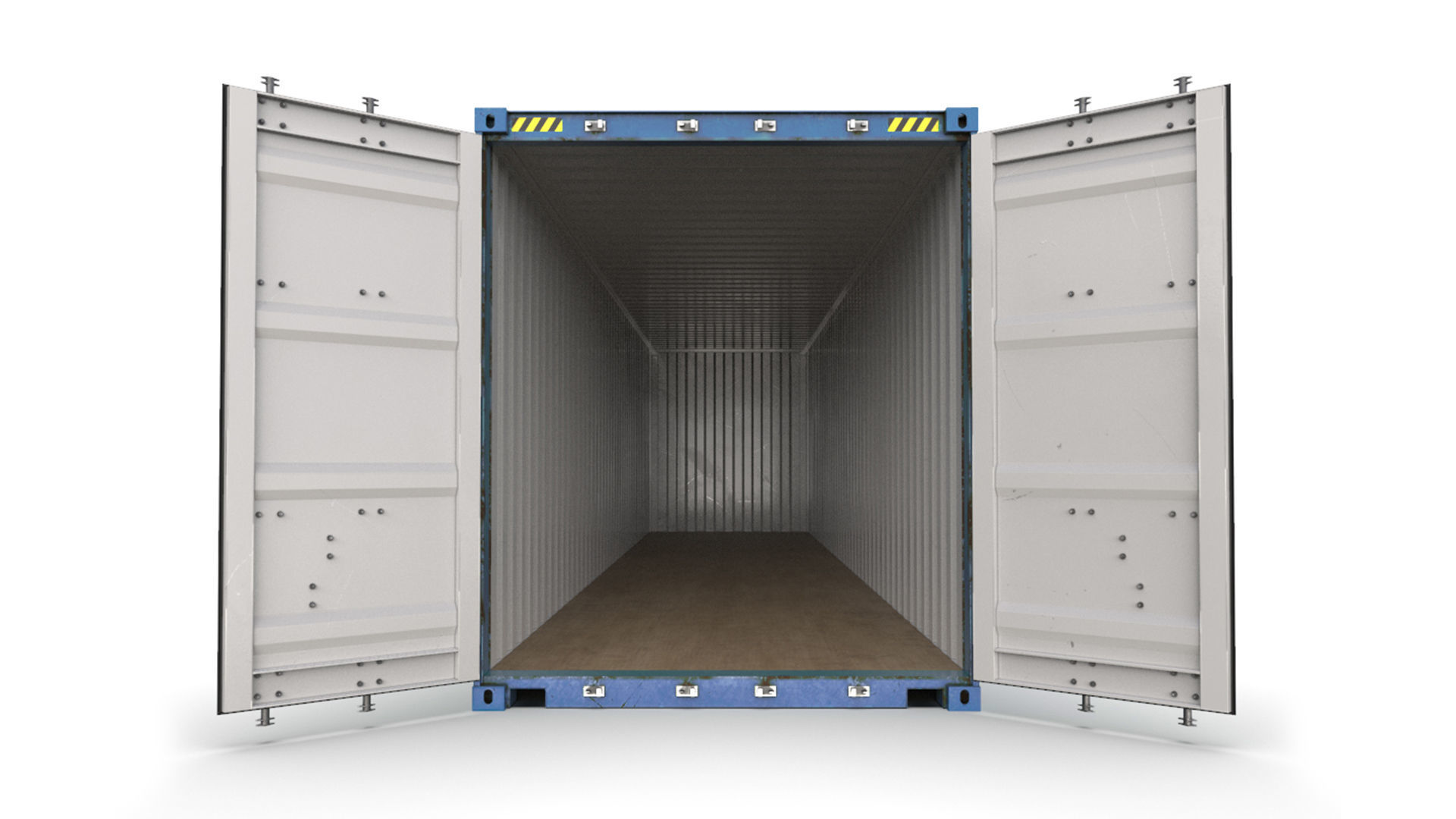 40 feet High Cube COSCO shipping container 3D model | CGTrader