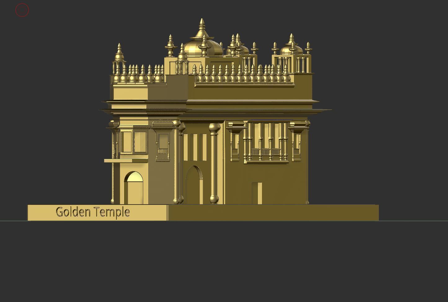 Golden Temple Punjab 3D model 3D printable | CGTrader