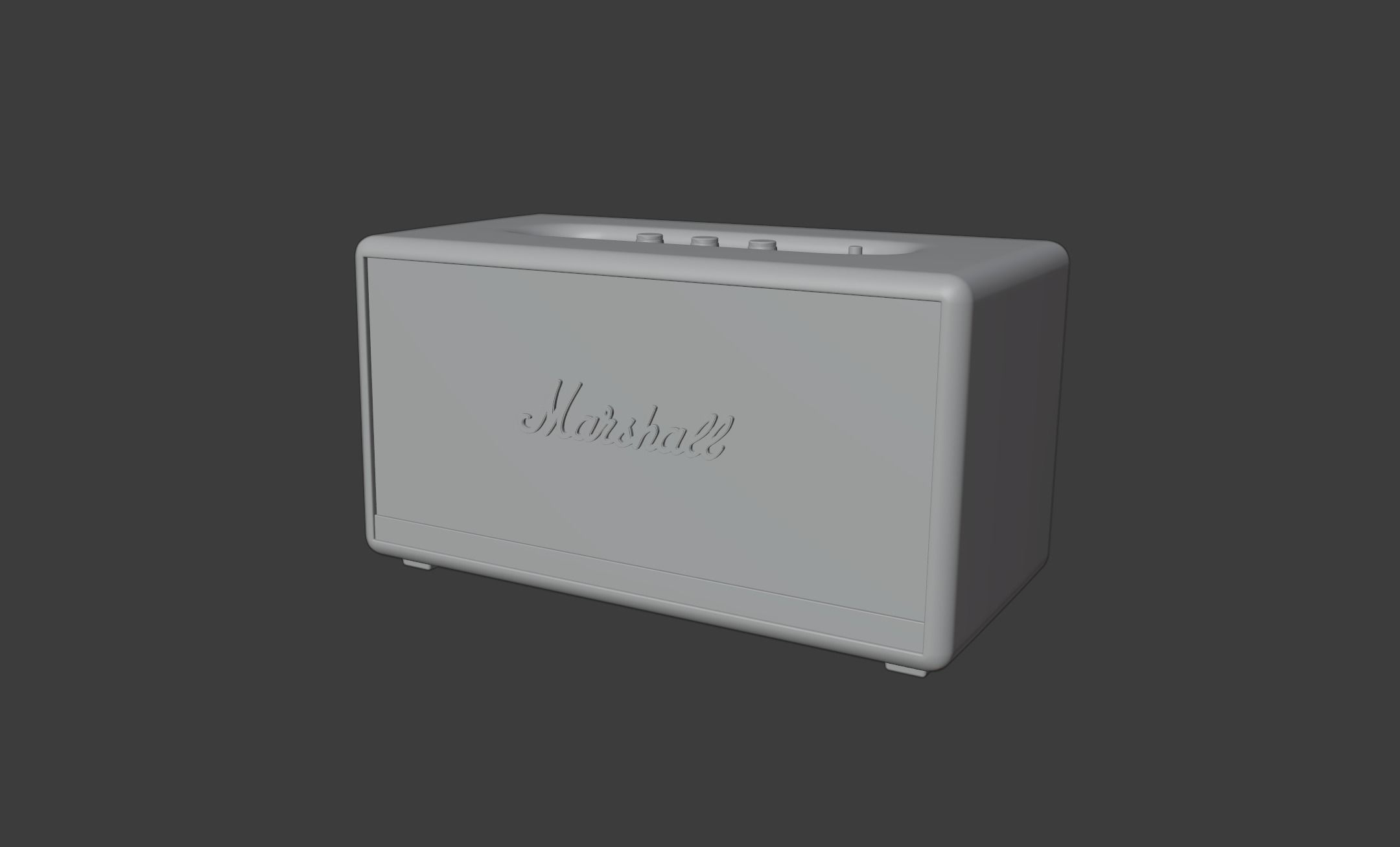 Marshall Action II 3D model | CGTrader