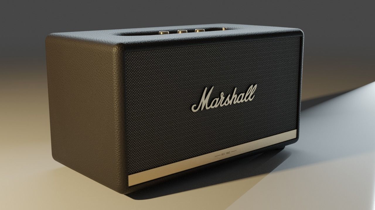 Marshall Action II 3D model | CGTrader