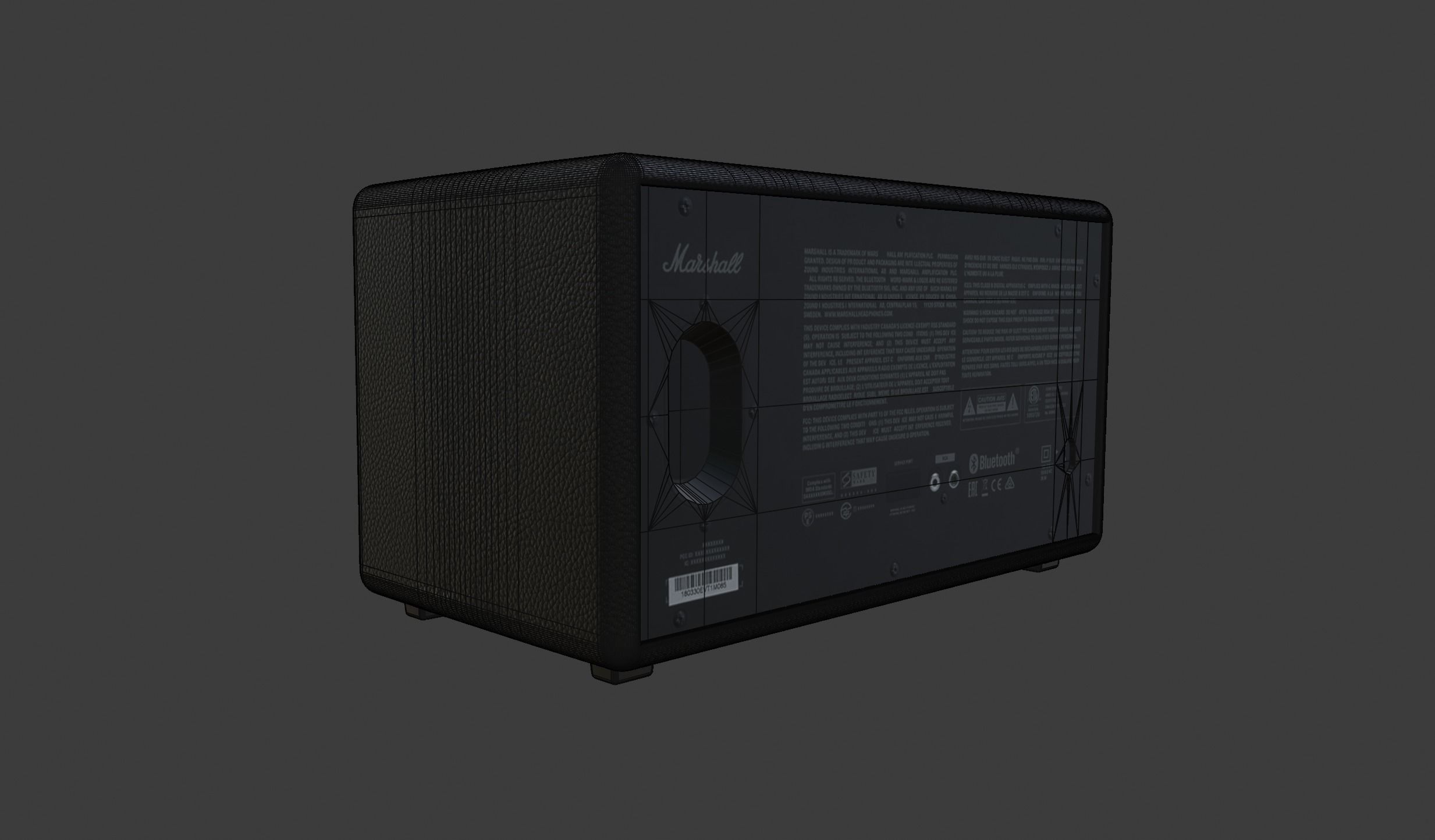 Marshall Action II 3D model | CGTrader