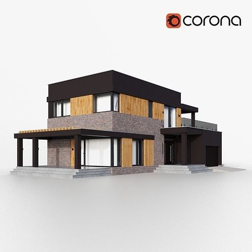 Modern House 3D model | CGTrader