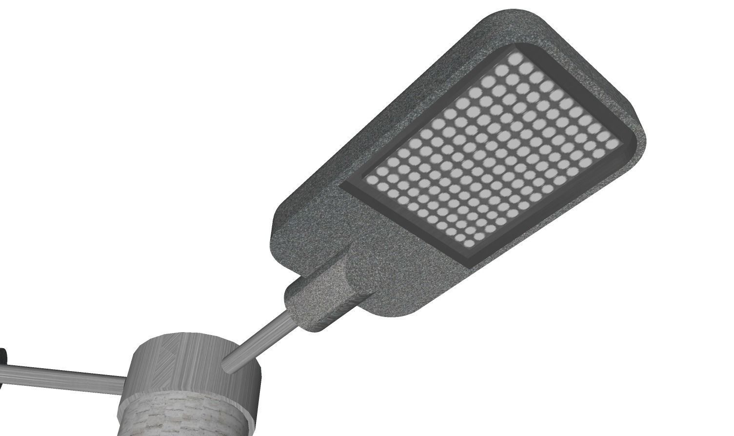 Concrete Lamp Post - Light Pole - Light Post - Street Light 03 3D model ...