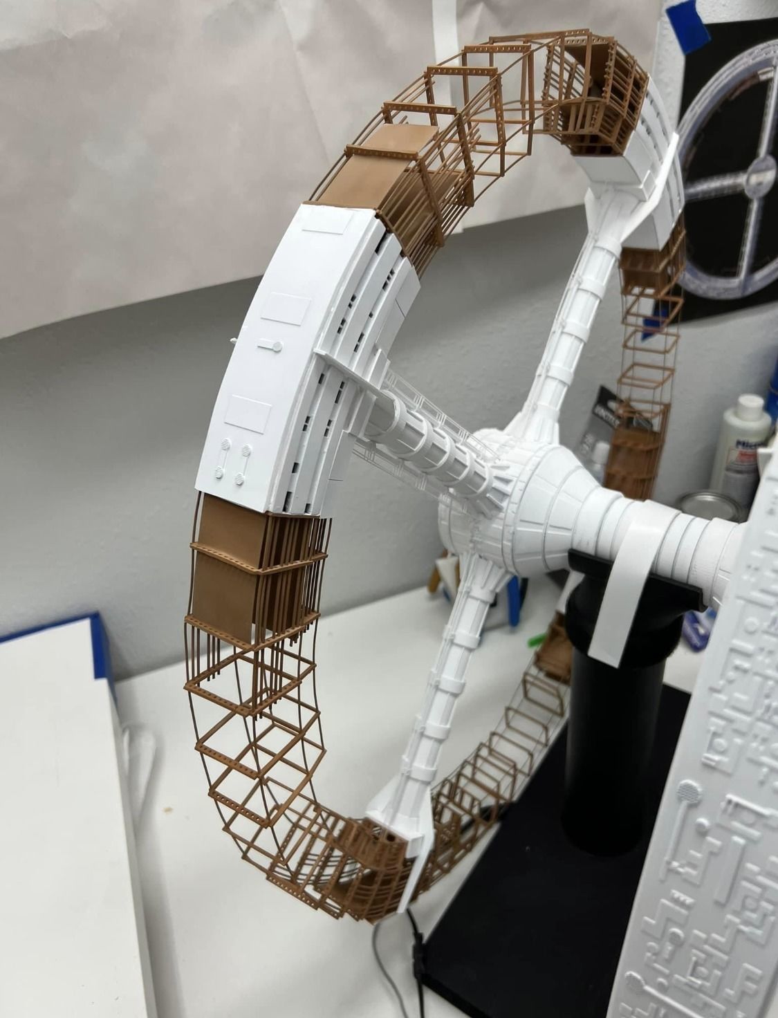 2001 A Space Odyssey Space Station 5 - STL Kit 3D model 3D printable ...