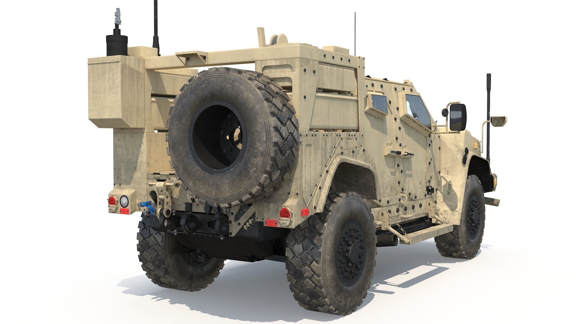 3D model Jltv Oshkosh VR / AR / low-poly | CGTrader