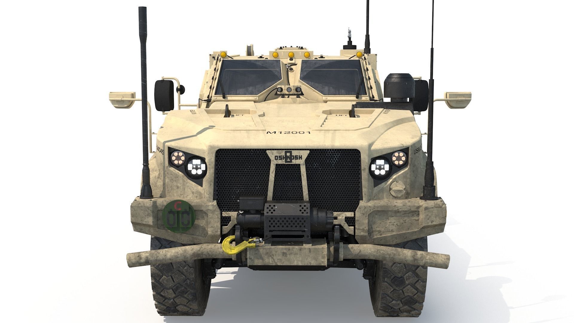 3D model Jltv Oshkosh VR / AR / low-poly | CGTrader