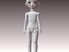 BJD ball jointed doll stl 3D model 3D printable | CGTrader