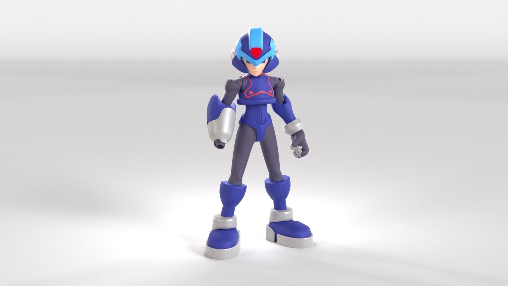 Copy X - Megaman Zero 3D model rigged | CGTrader