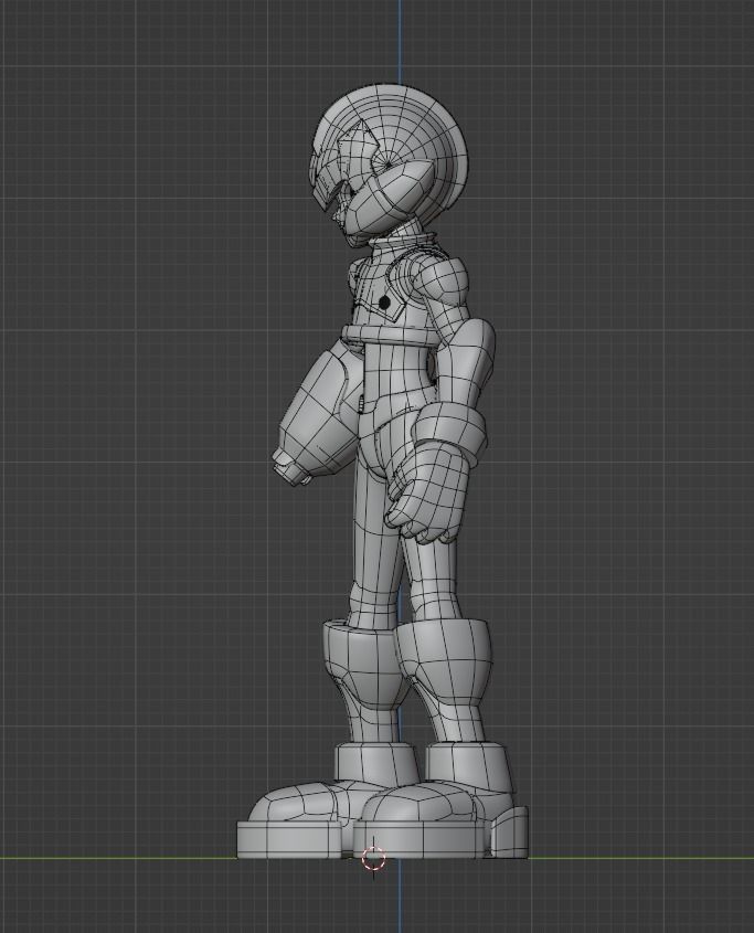 Copy X - Megaman Zero 3D model rigged | CGTrader