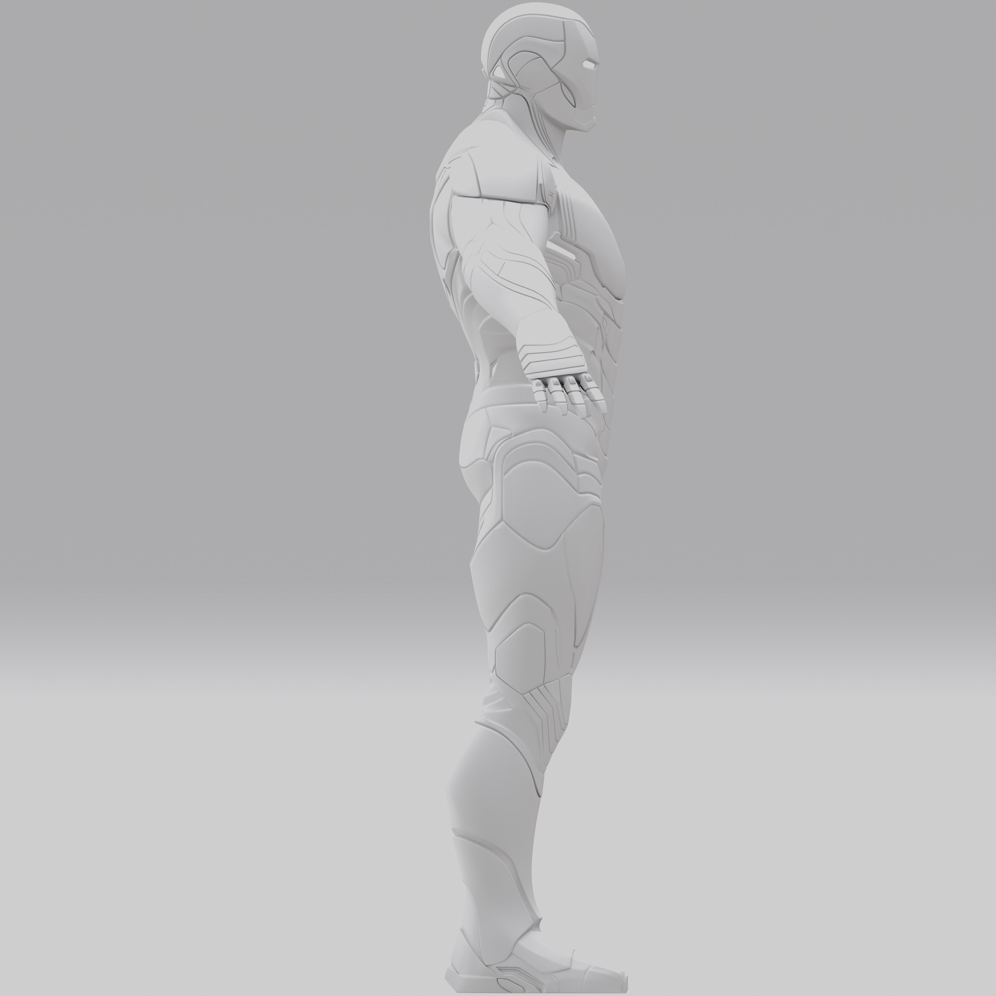 Iron Man MK85 3D model rigged | CGTrader