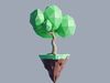 Mini props tree and base free VR / AR / low-poly 3D model | CGTrader