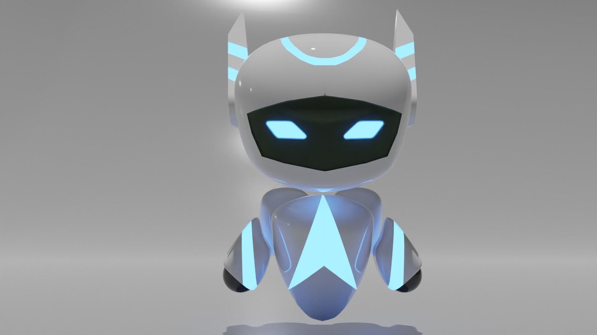 3D model Futuristic robot 3D model VR / AR / low-poly | CGTrader