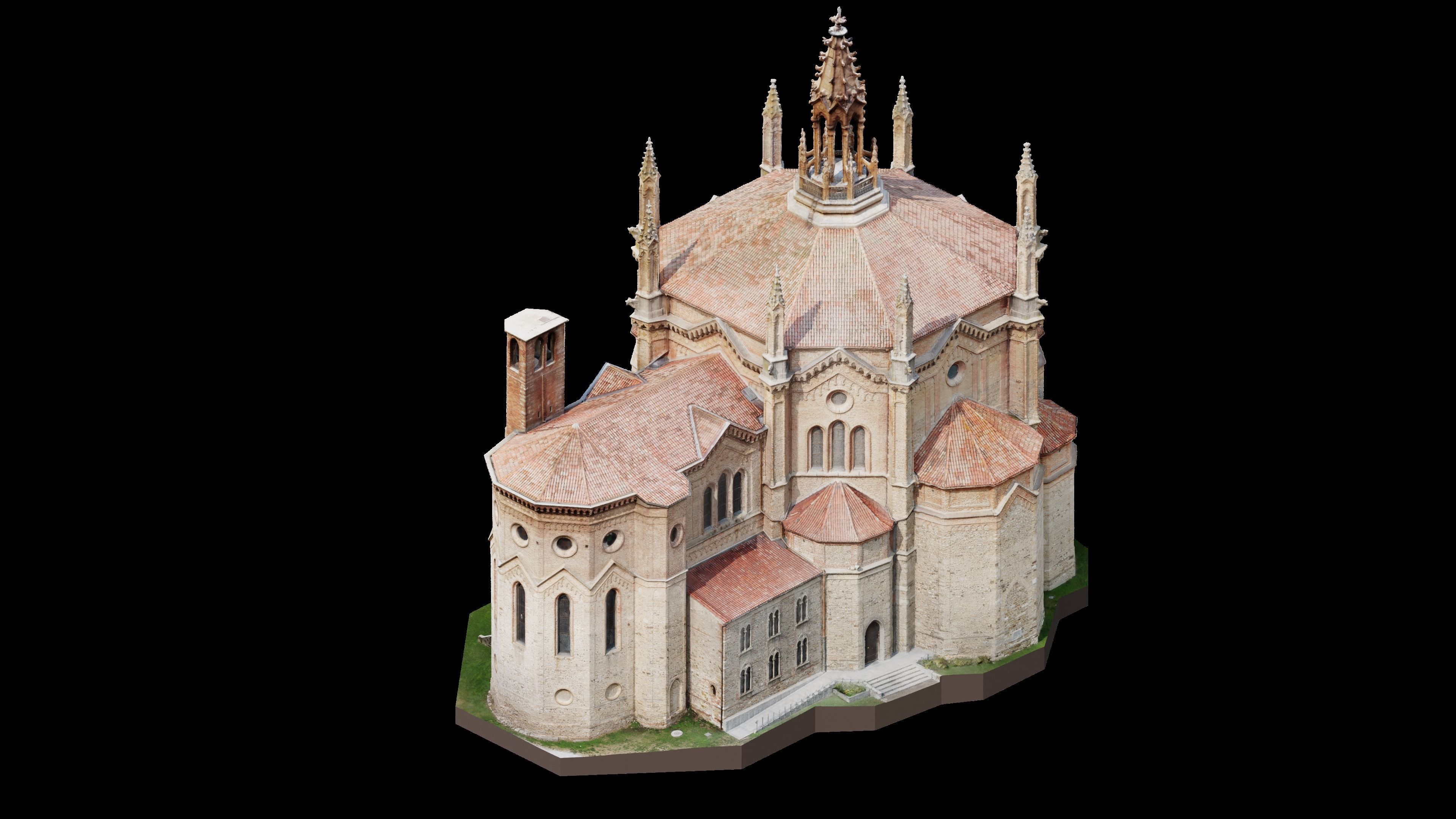 Duomo Mortegliano 3D model | CGTrader