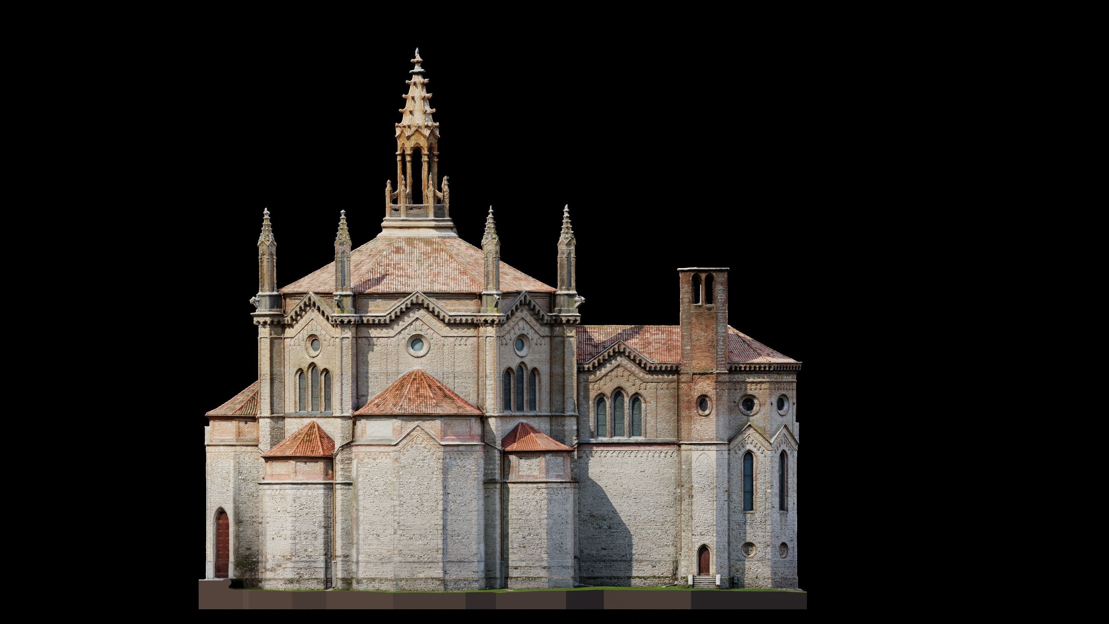 Duomo Mortegliano 3D model | CGTrader