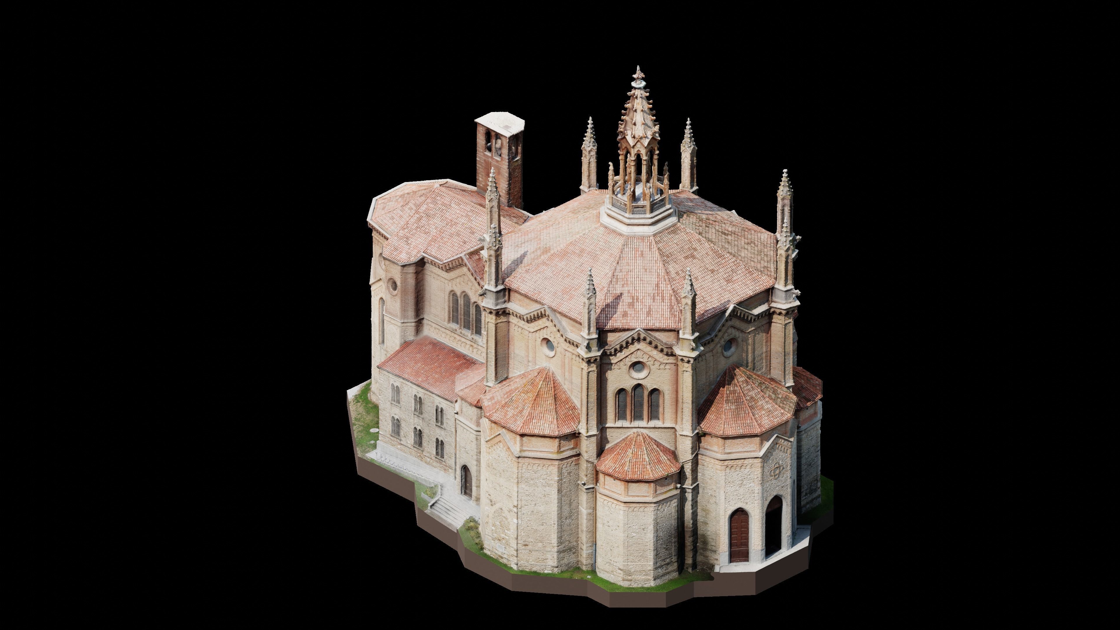 Duomo Mortegliano 3D model | CGTrader