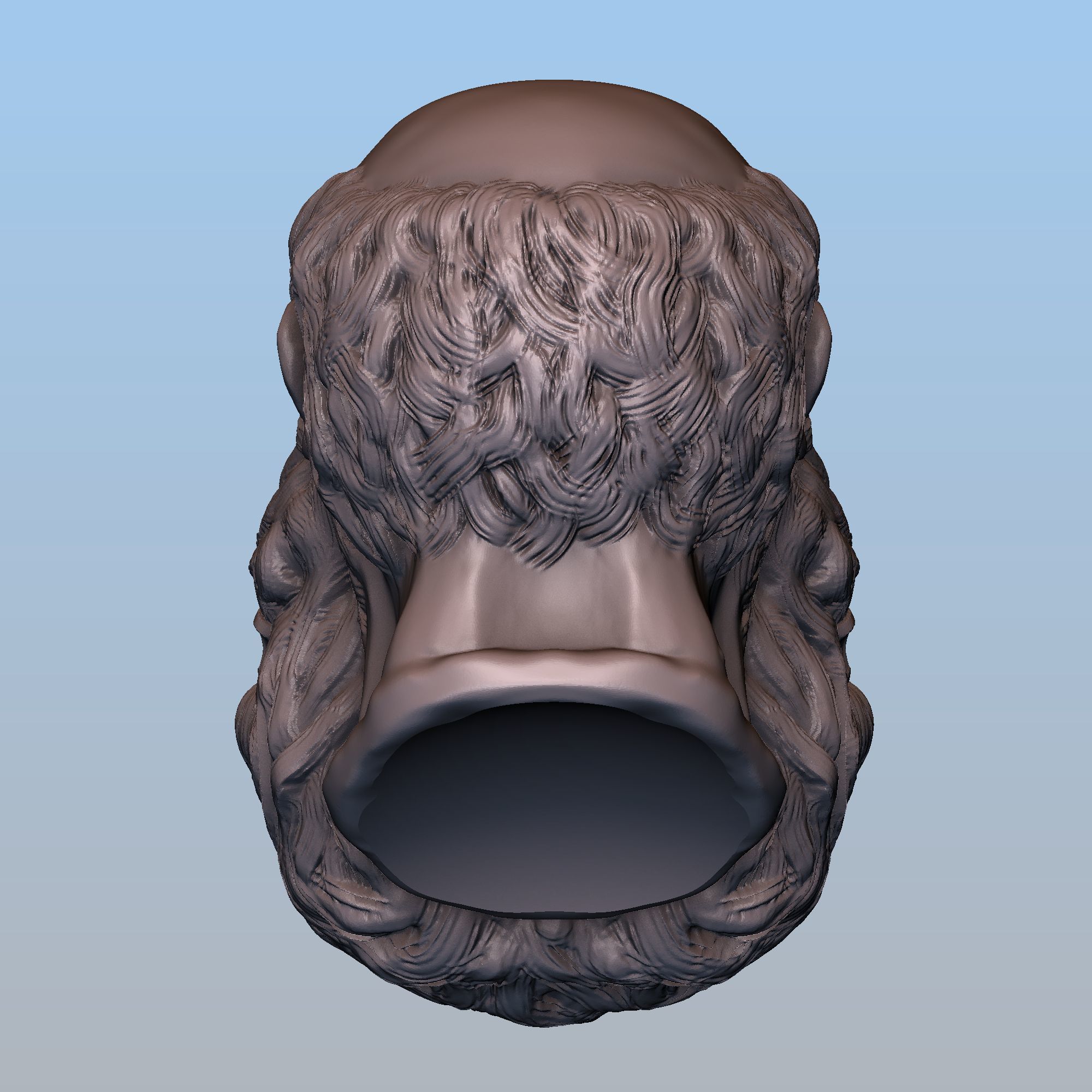 Dwarf Head 3D model 3D printable | CGTrader