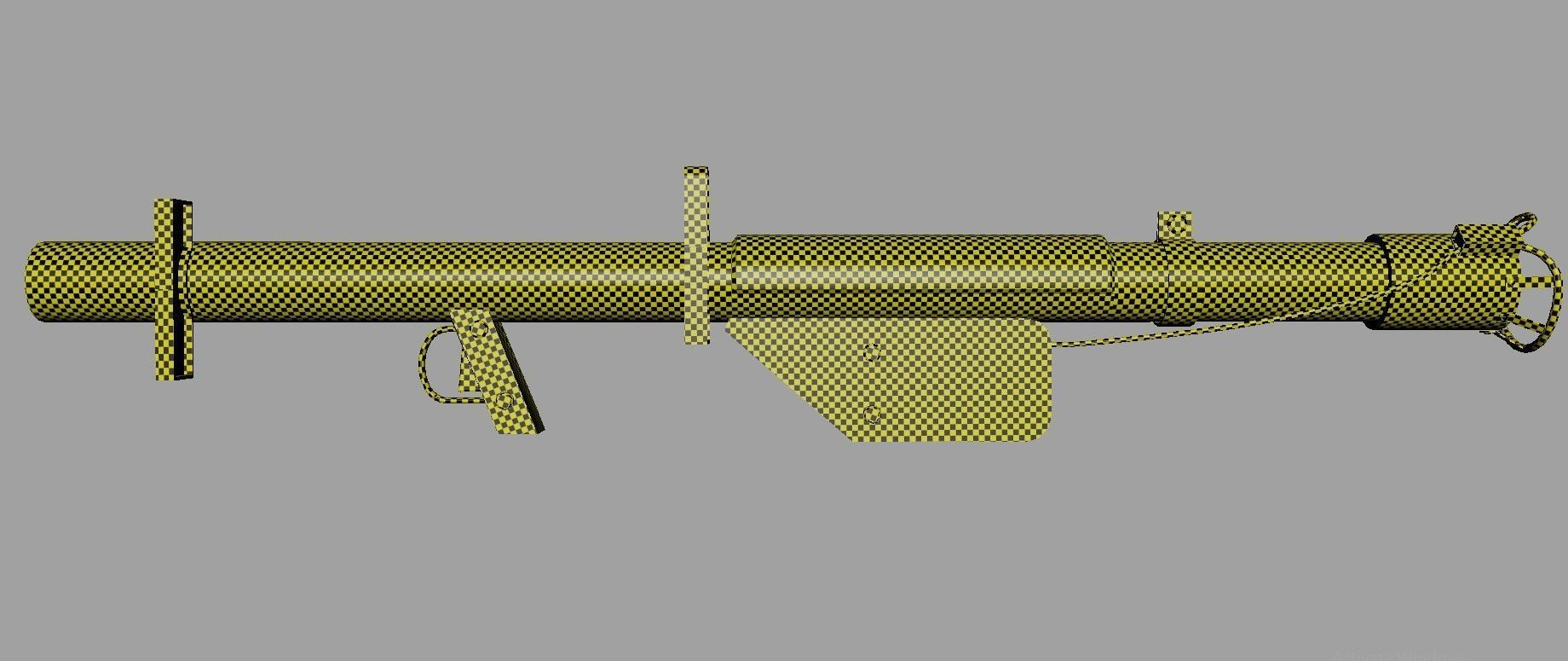 3D model Rocket Launcher Game Ready 8 VR / AR / low-poly | CGTrader