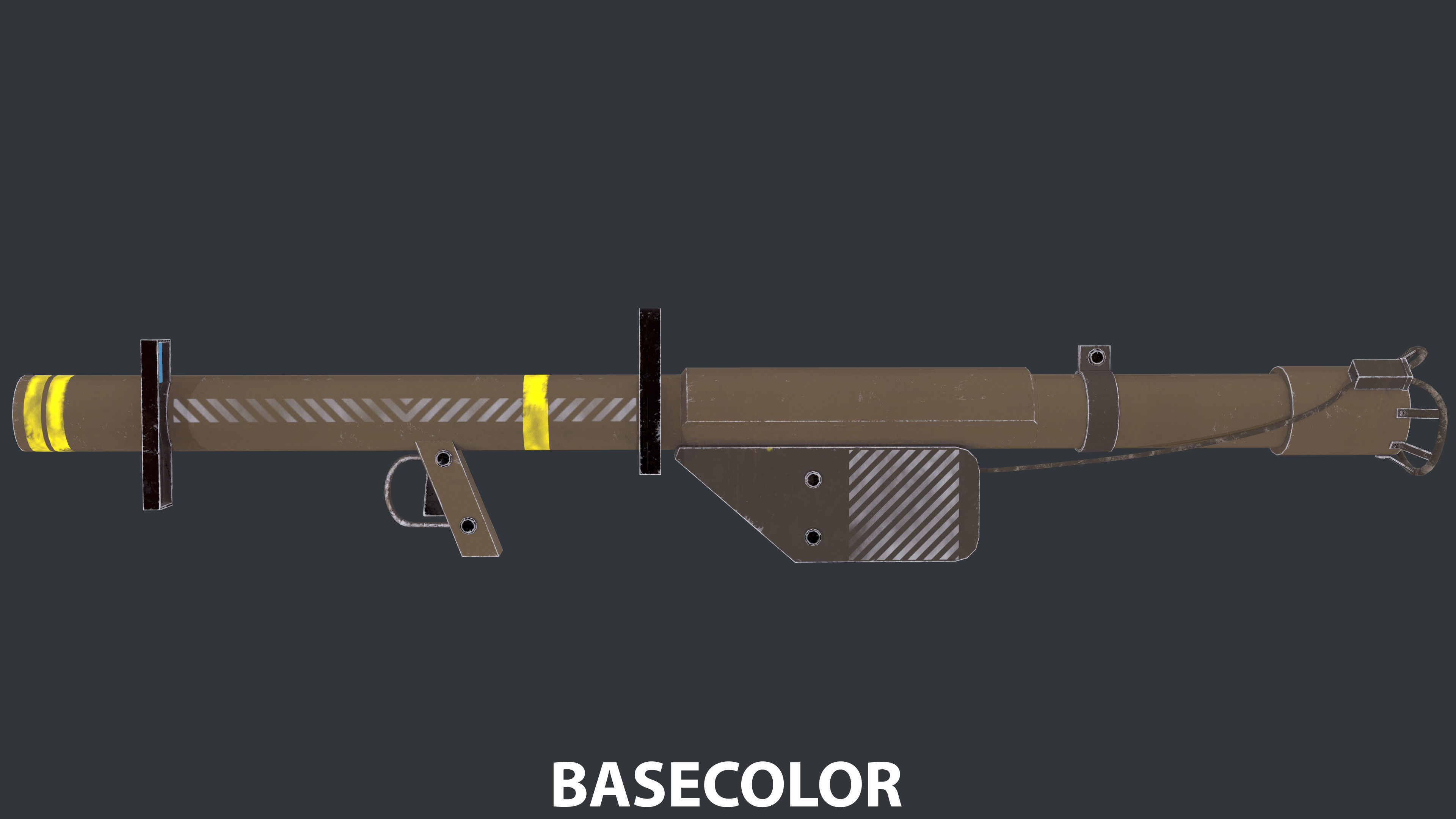 3D model Rocket Launcher Game Ready 8 VR / AR / low-poly | CGTrader