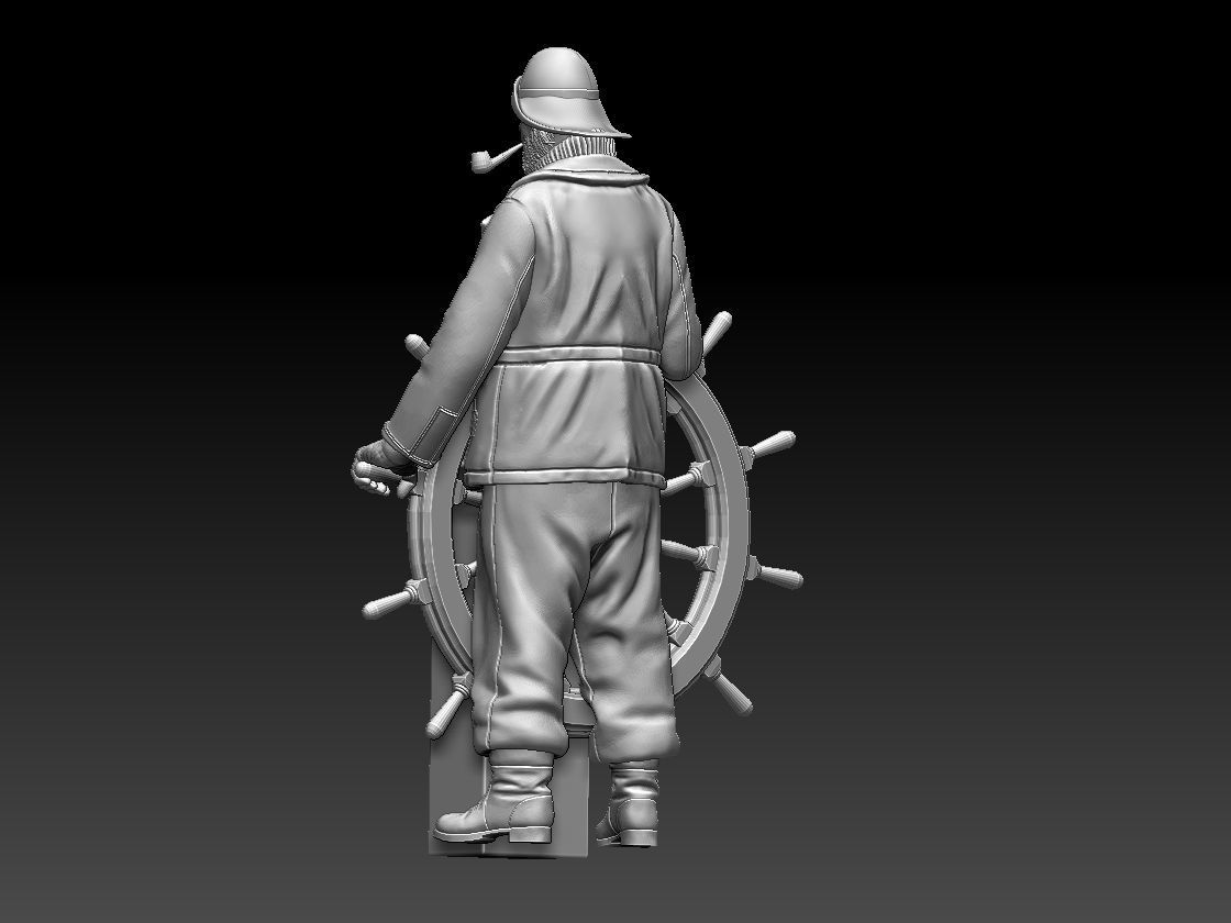 FISHERMAN SAILOR 3D model 3D printable | CGTrader