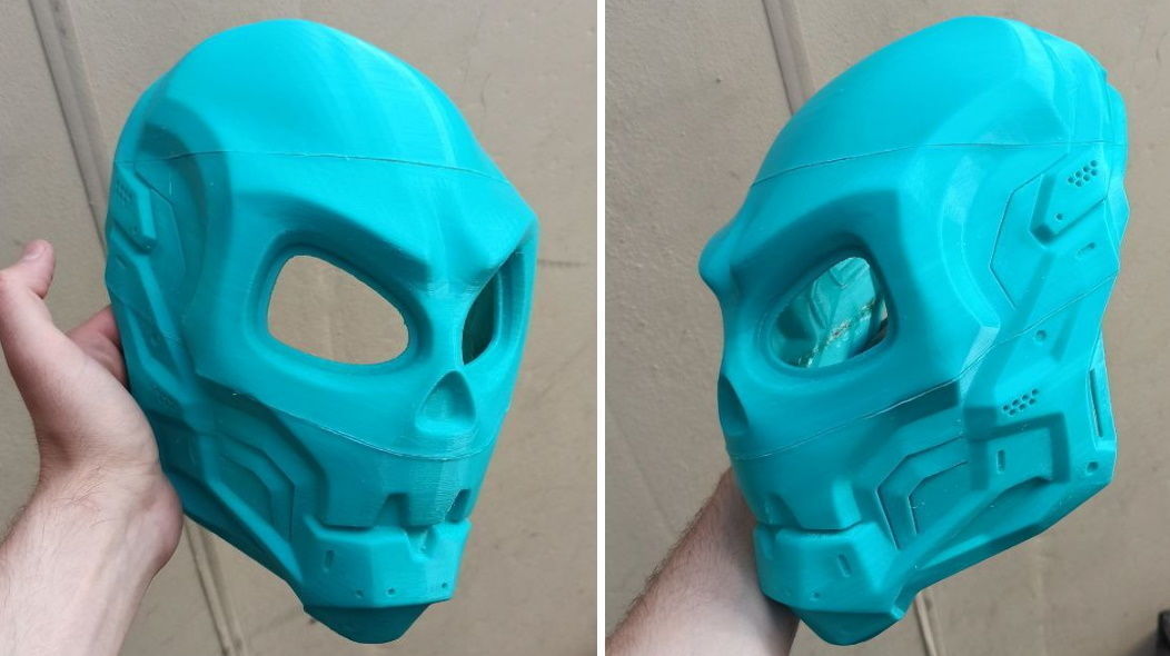 NEO SKULL - cosplay mask - digital STL file for 3D-Pprinting 3D model ...
