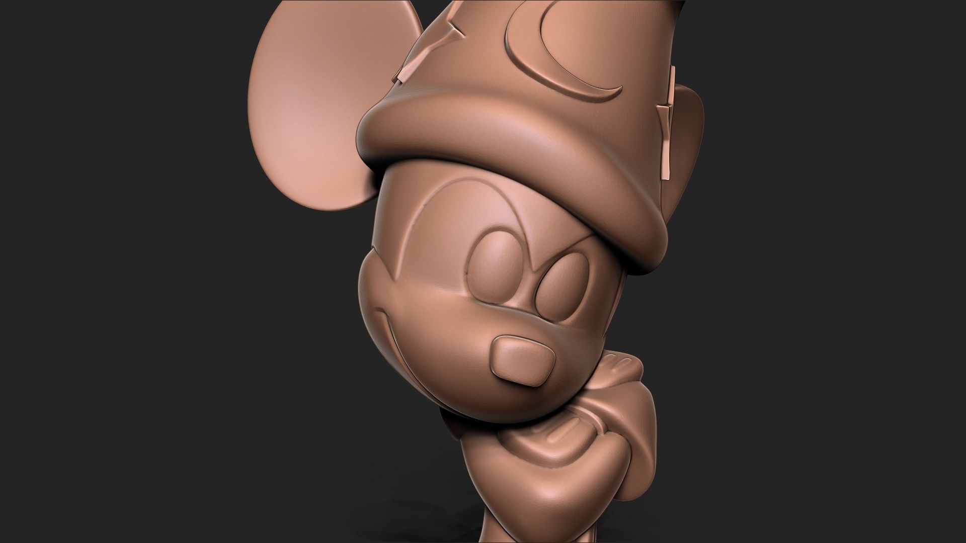 Micky Mouse 3D model 3D printable | CGTrader