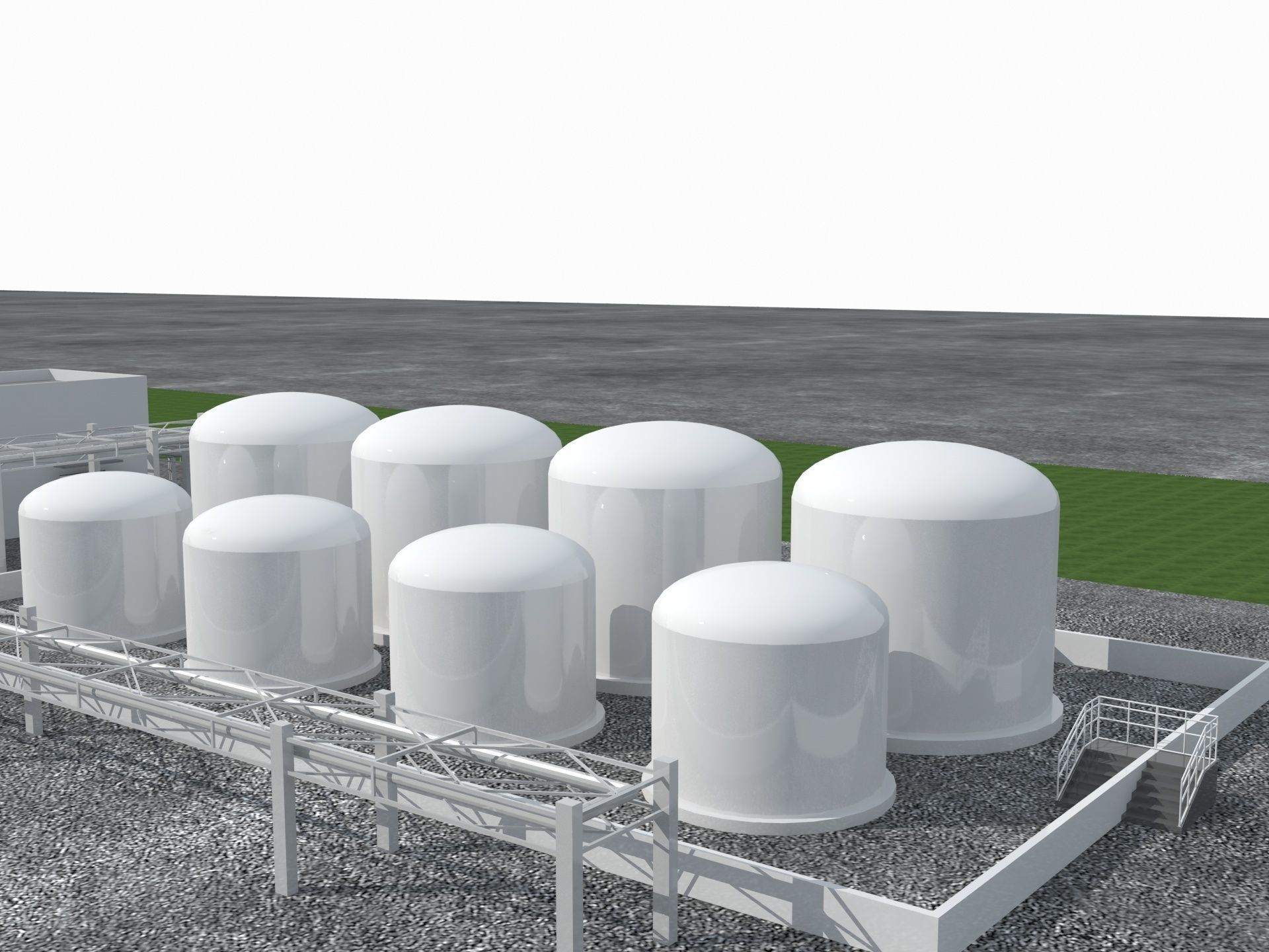 Electrical Substation 3D model | CGTrader