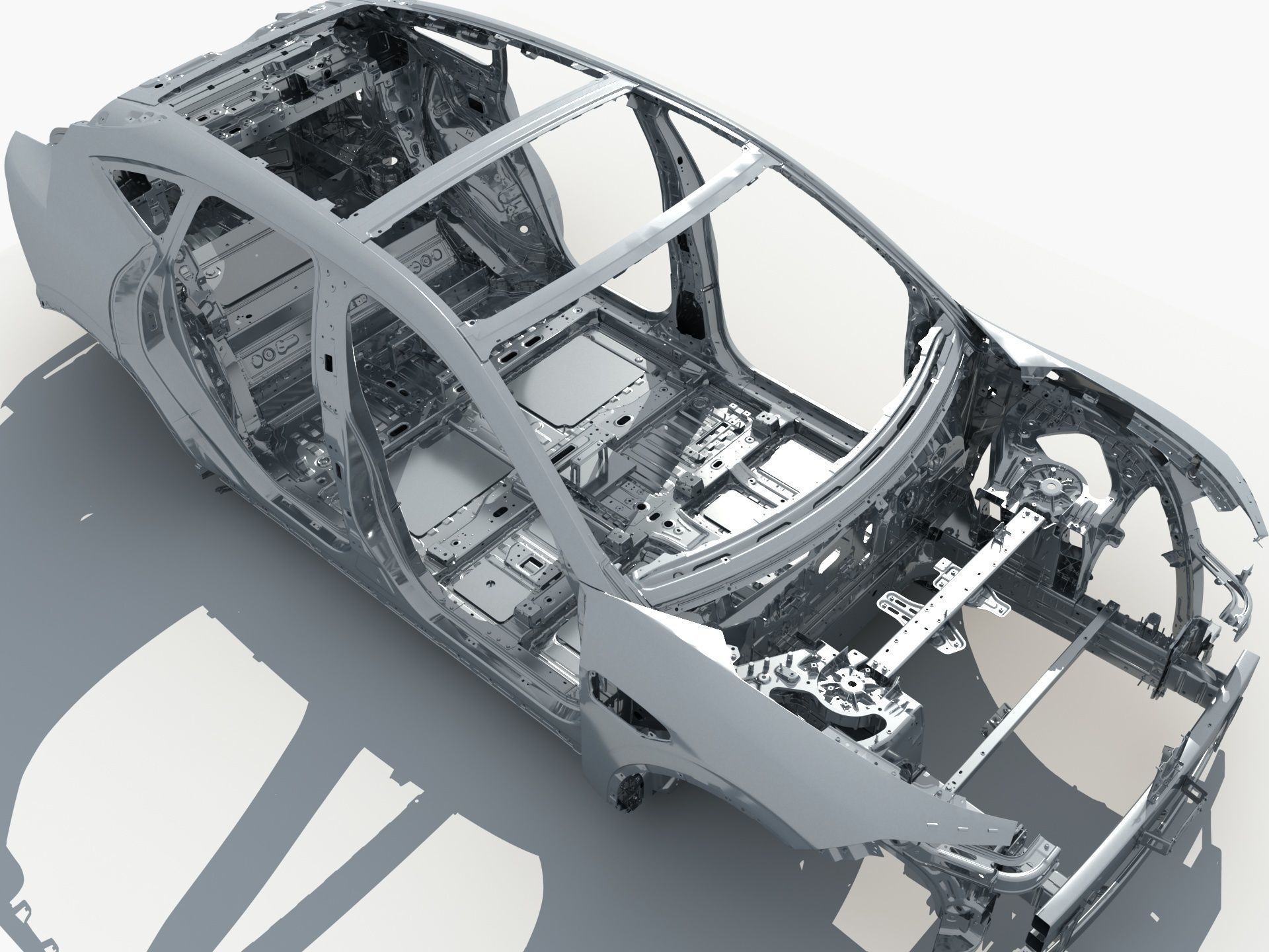 Car Frame 3D model | CGTrader